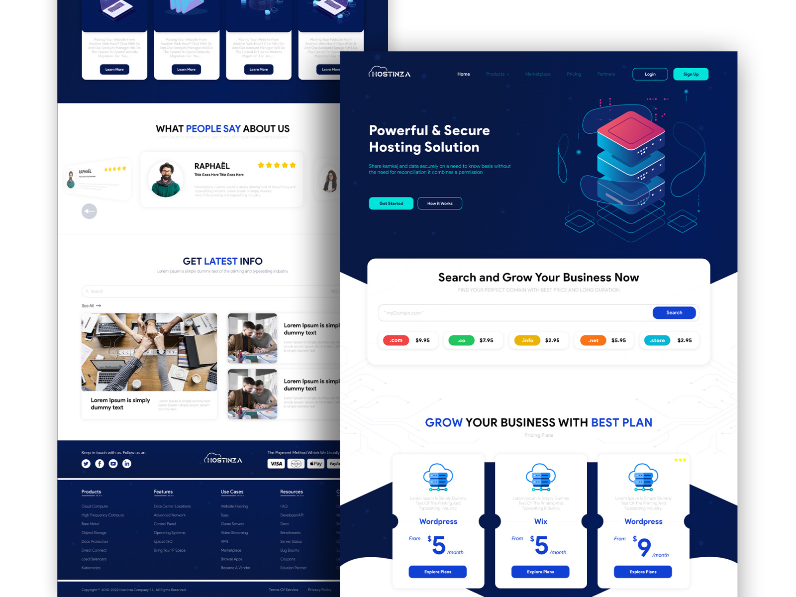 Landing Page Design #2 by Ak Emon on Dribbble