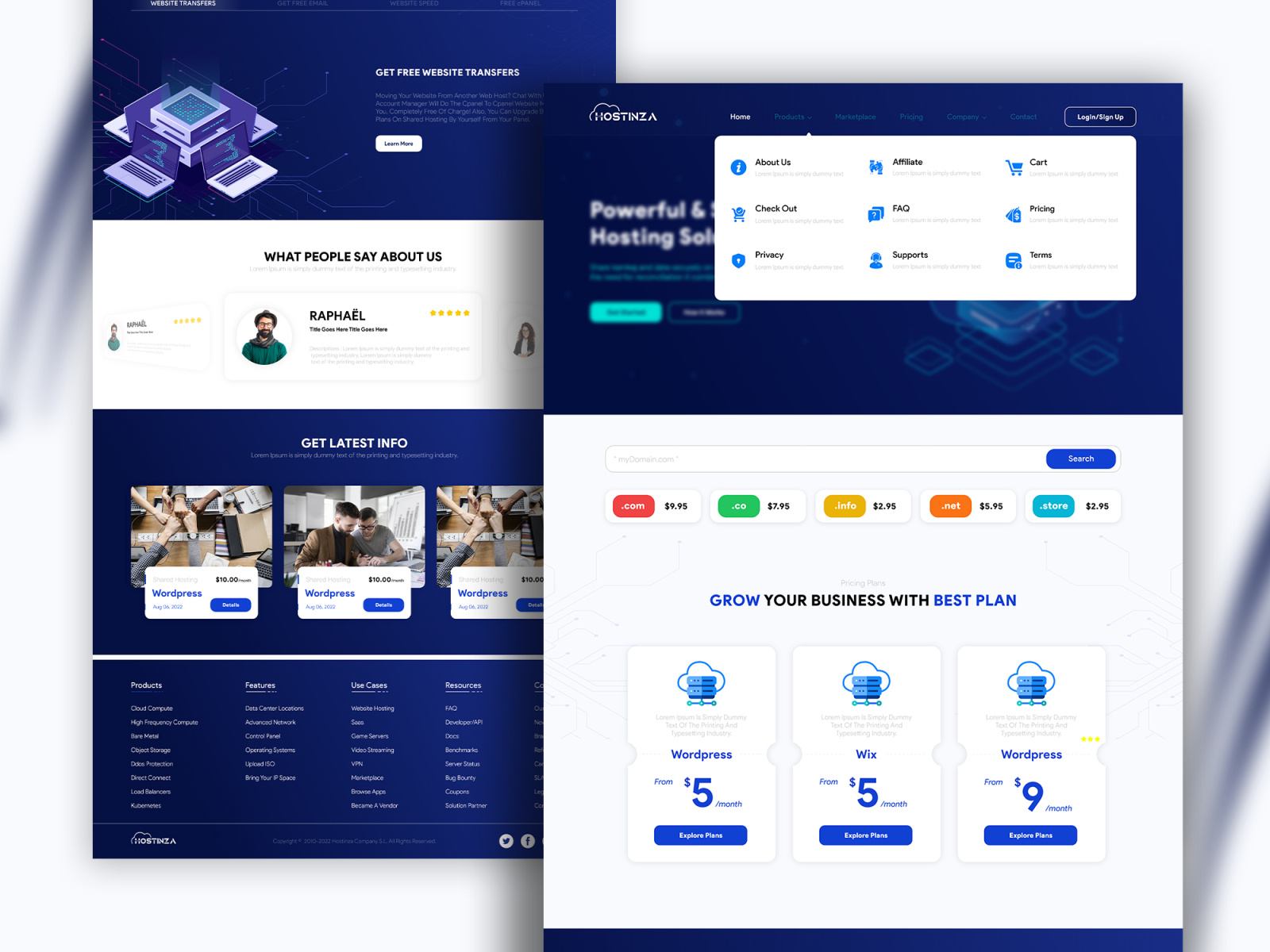 Landing Page Design #6 by Ak Emon on Dribbble