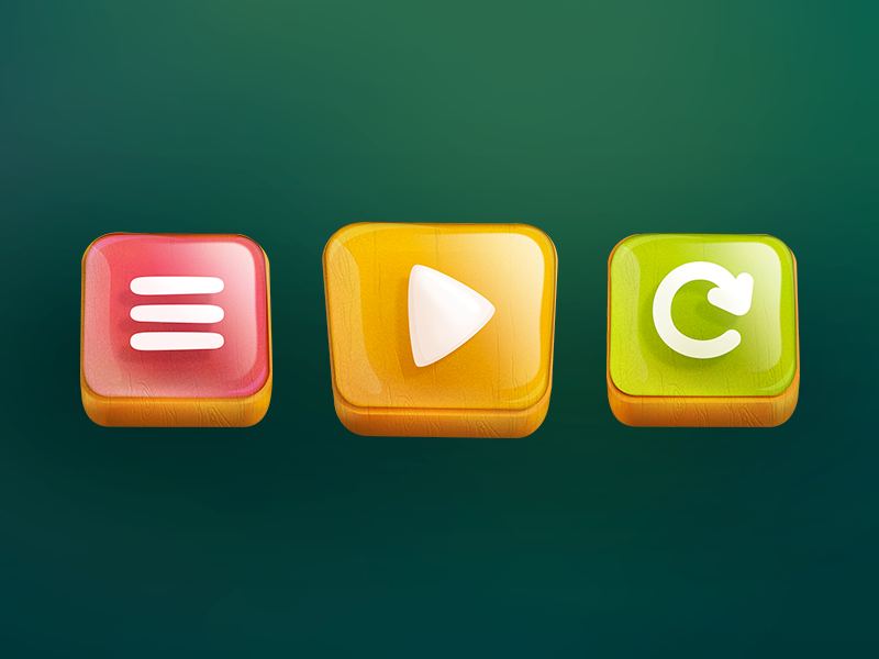Candy Buttons Dr by Lena Serkova on Dribbble