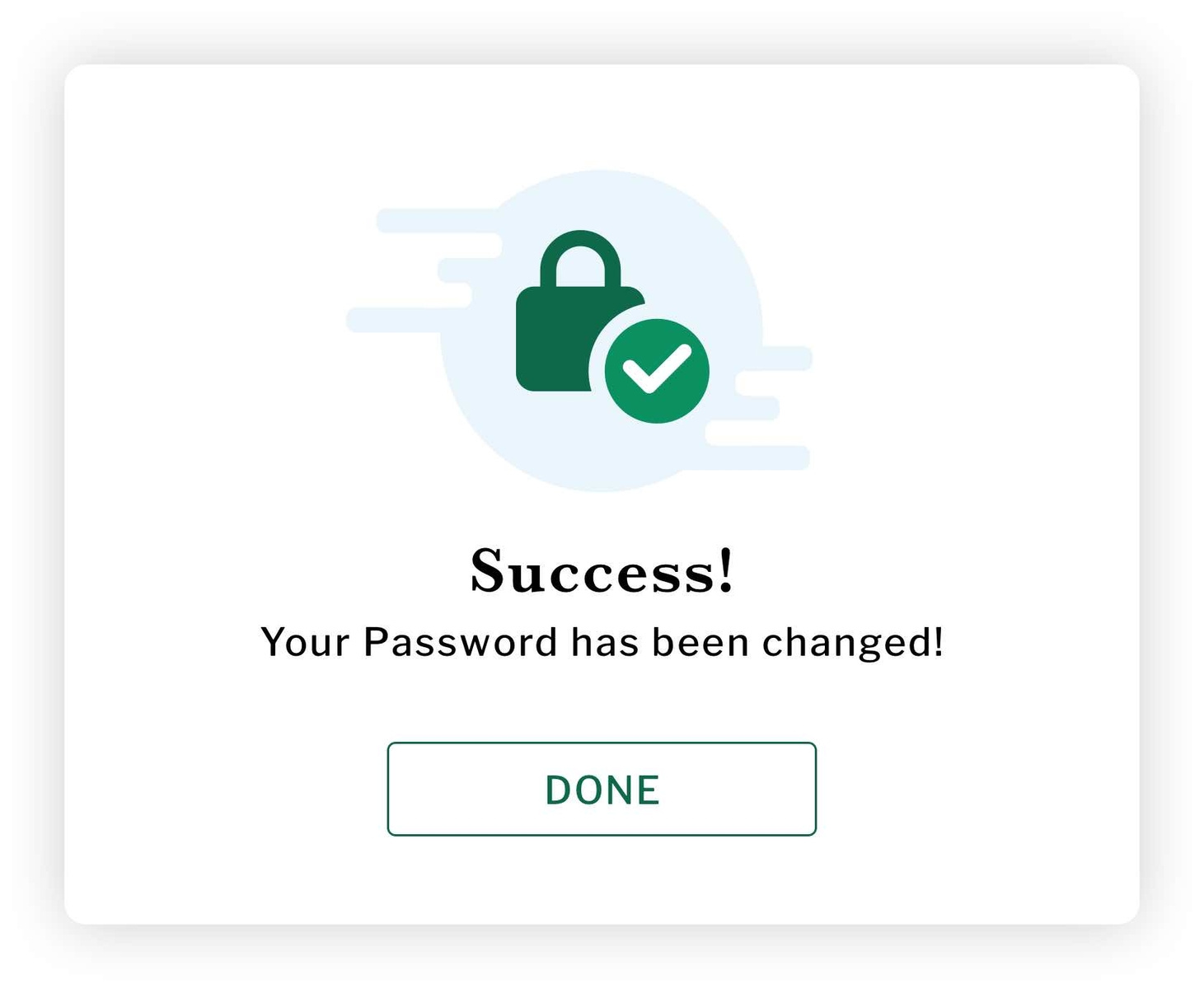 Password Changed Popup By Pankaj Sharma On Dribbble