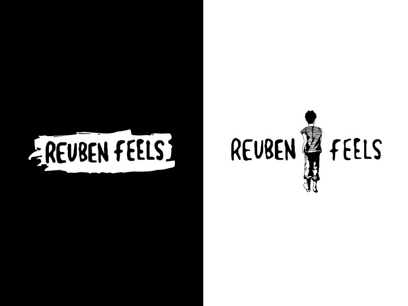 Reuben Feels marker and Reuben logos by Nat Grogan on Dribbble