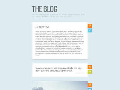 Blog theme - pagination by Jonathan Ogden on Dribbble