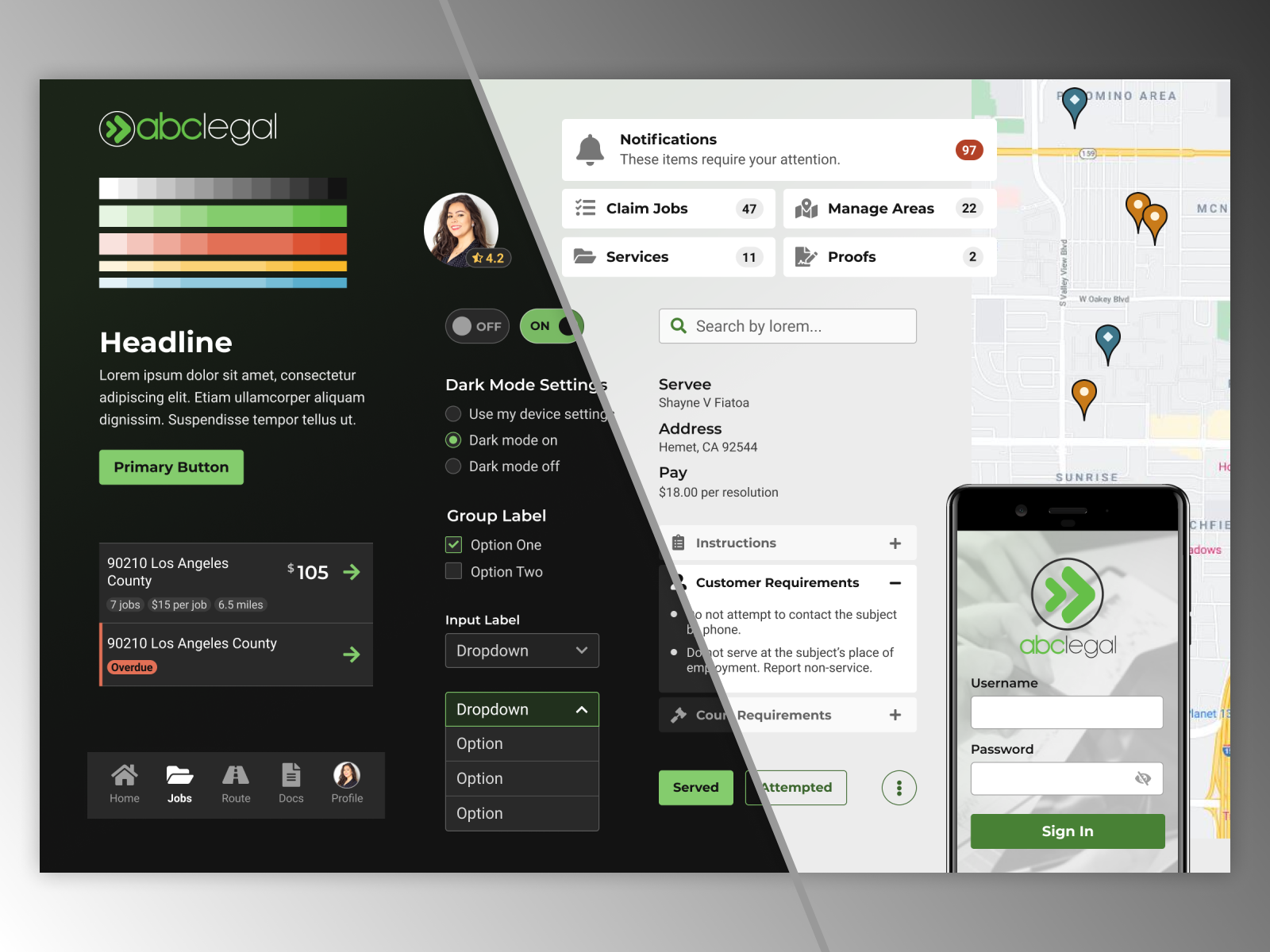 Dark or Light Mode? by Cecily Mullen for Limina on Dribbble