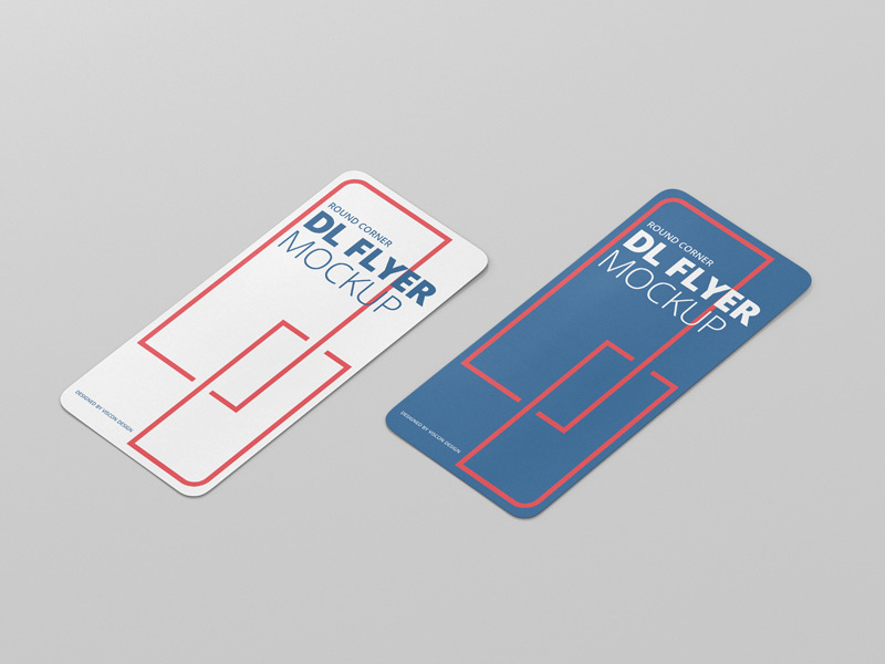 Flyer DL Round Corner by Viscon Design on Dribbble