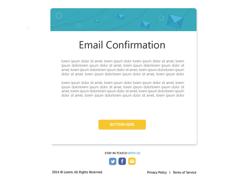 Email Confirmation by Krisna Wiyana on Dribbble