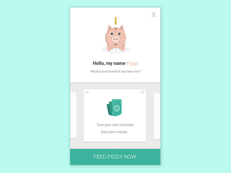Feed Piggy Now by Krisna Wiyana on Dribbble