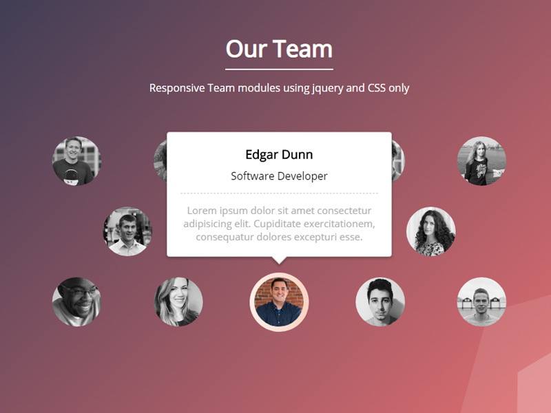 Our Team Uihtmlscssjquery By Shrawan Shrestha On Dribbble