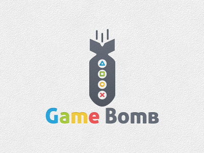 Game Bomb - Logo Template by Martin James on Dribbble