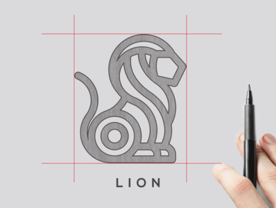 lion by sidiq rrt on Dribbble