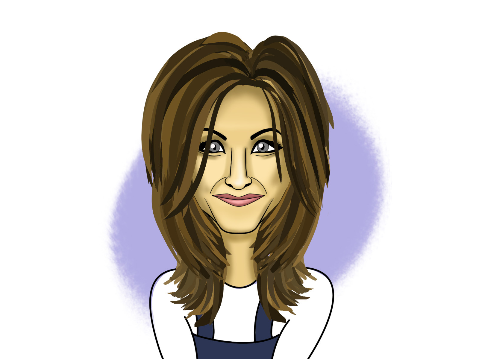 Jenifer Aniston by Sanjukta Mondal on Dribbble