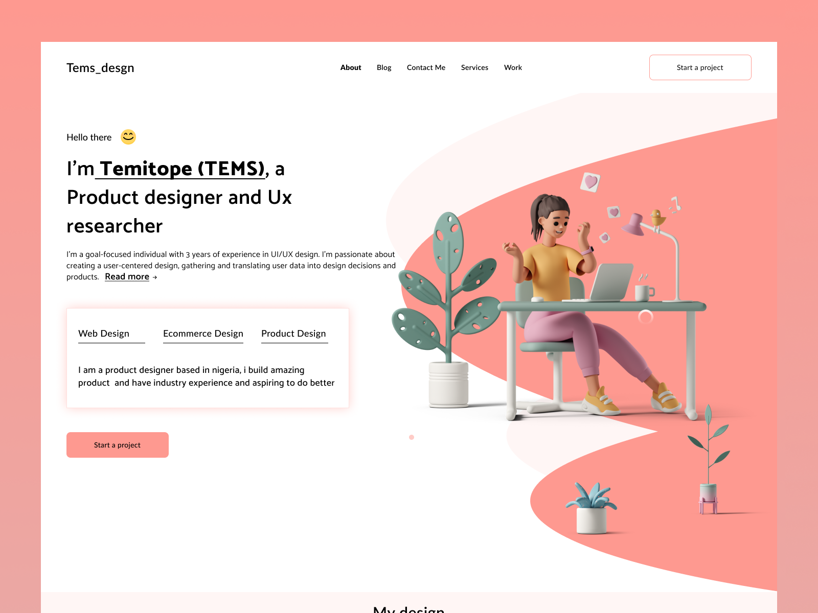 Portfolio by Temitope Williams on Dribbble