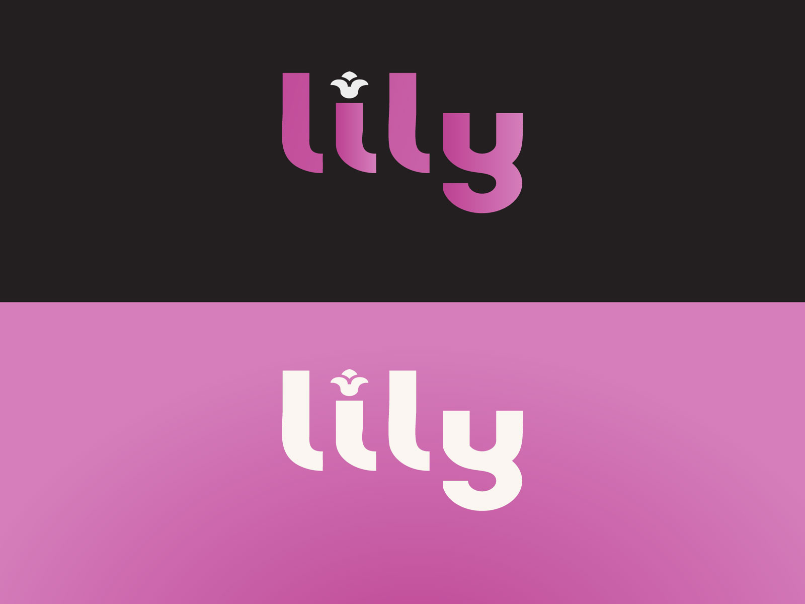 Lily logo design by Designernishas on Dribbble