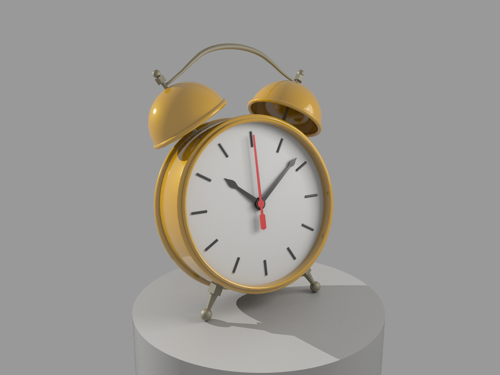 3D Clock by Haopolive on Dribbble