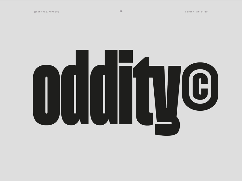 Oddity© by Santiago Arango on Dribbble