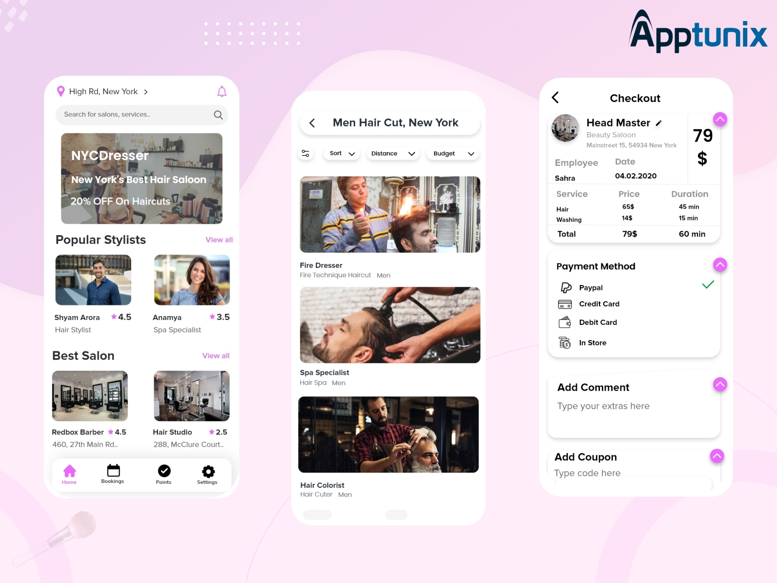 Comprehensive Guide For Salon App Development by Apptunix App Designs ...