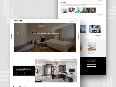 Architecture & Design No-code Template by Mizhgon Bakhti for Zeroqode ...
