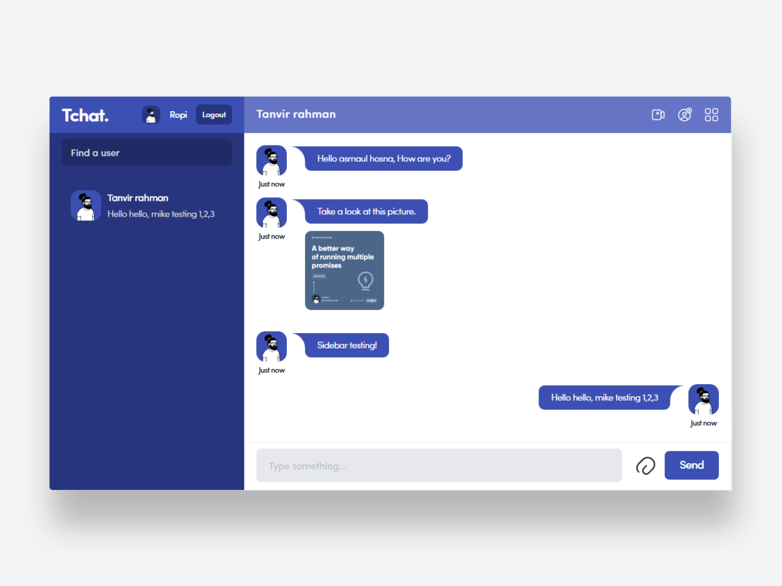 Tchat | Chat application UI by Saifur rahman on Dribbble