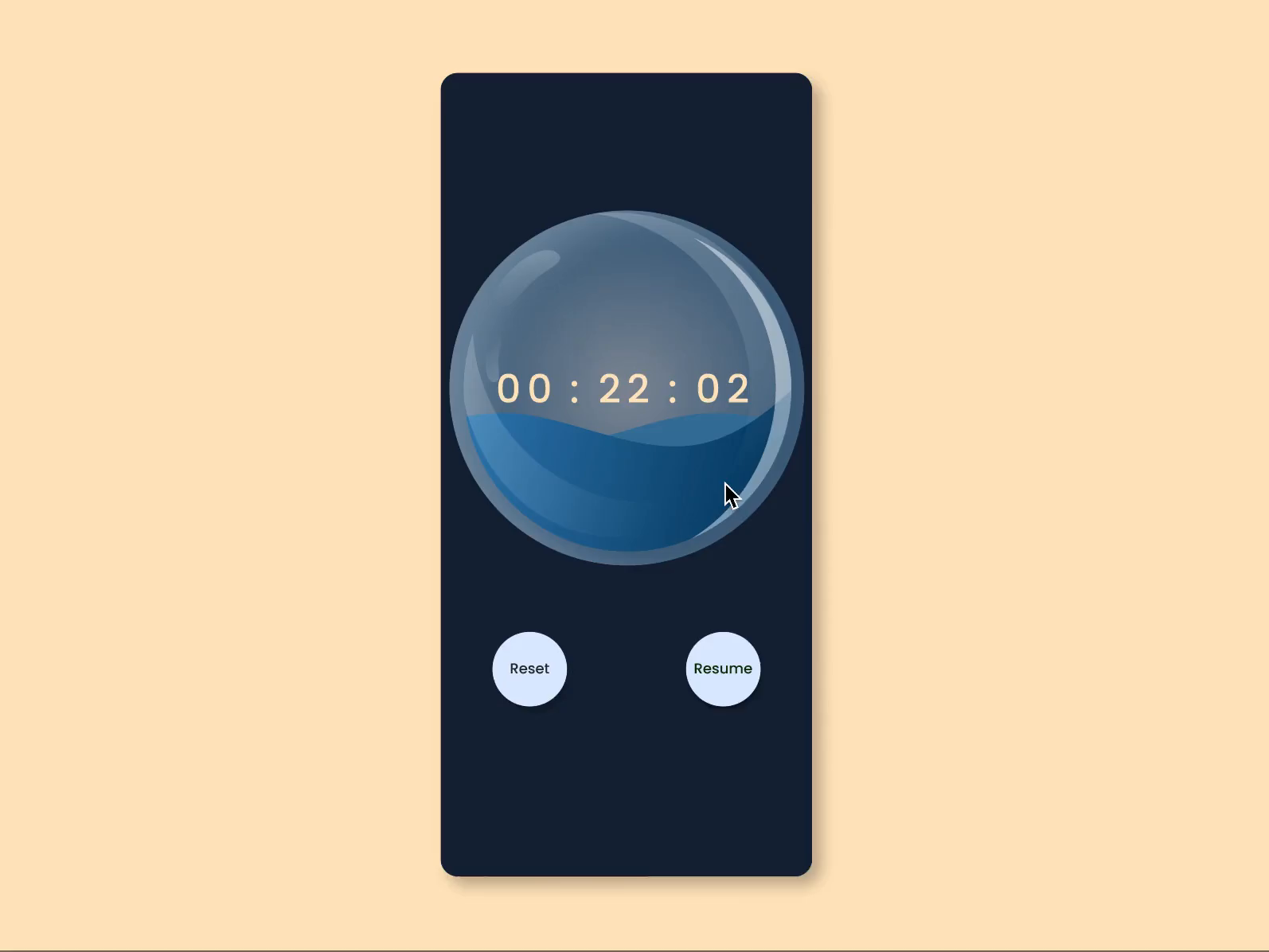 Day 14 UI:: 014 Countdown Timer by Angel Yim on Dribbble