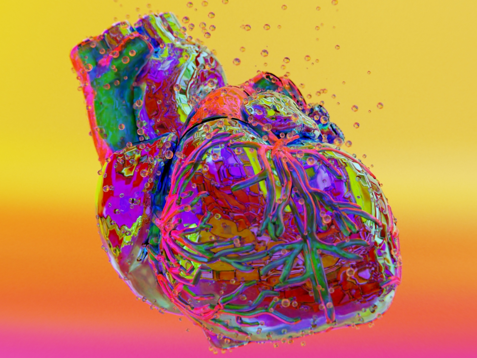 Liquid Heart by Habib Farhan on Dribbble