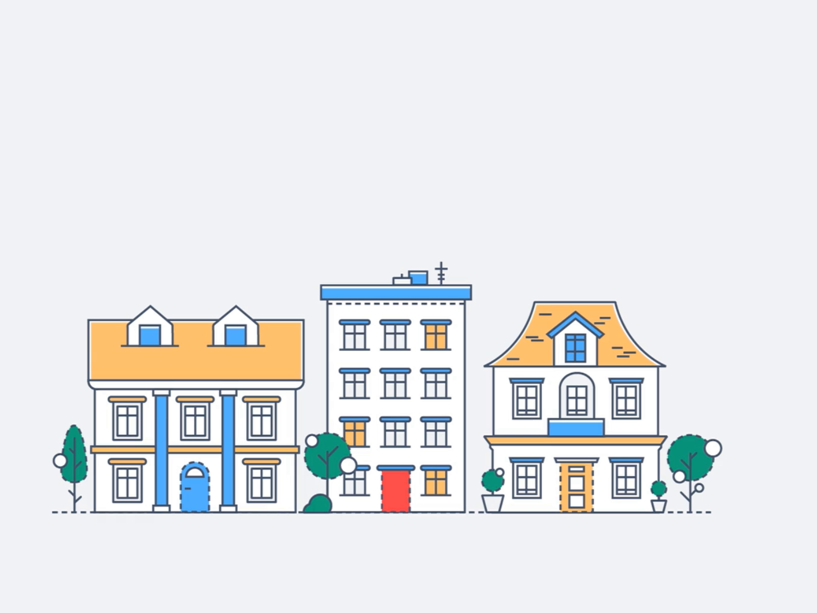 Smart Estate Animation by TheMotionDot on Dribbble