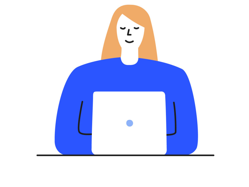 Online job by Nadie She on Dribbble