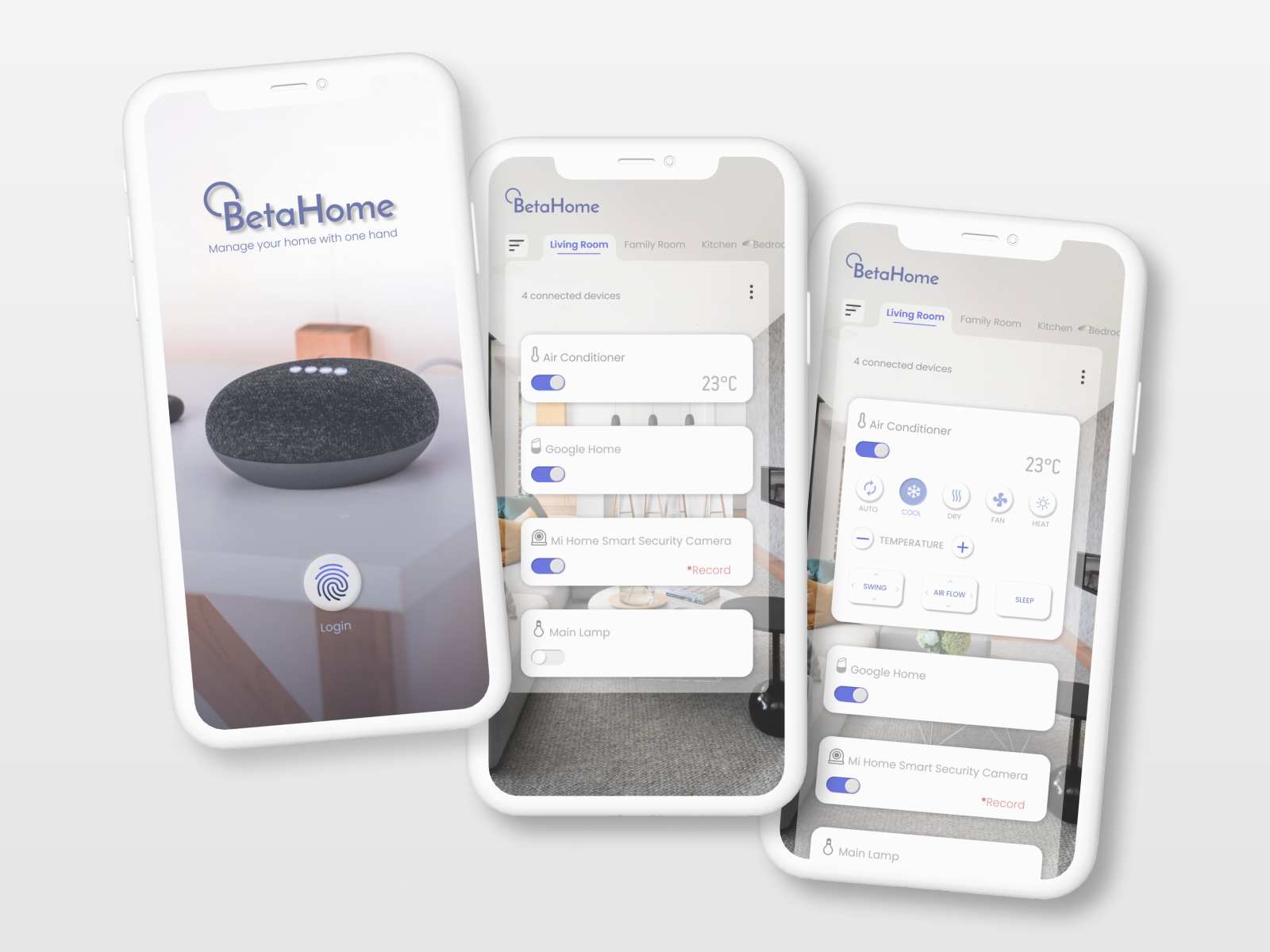 BetaHome | Smart Home App by Angga Aditiya Putra on Dribbble