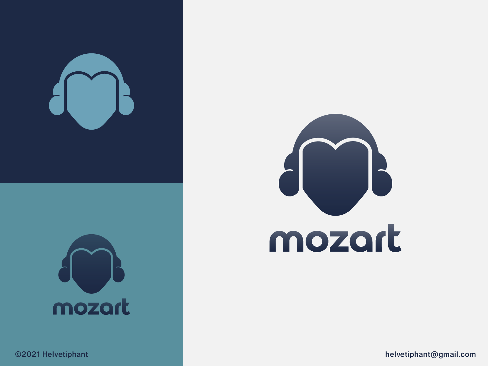 mozart - logo concept by Helvetiphant™ on Dribbble