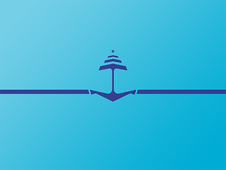 Anchor-Yacht Logo by Helvetiphant™ on Dribbble