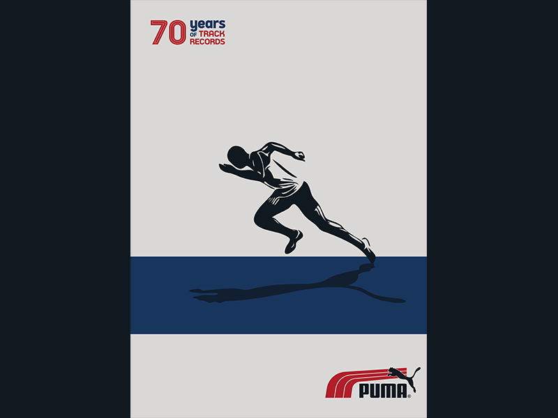 PUMA - 70 years of Track Records by Helvetiphant™ on Dribbble