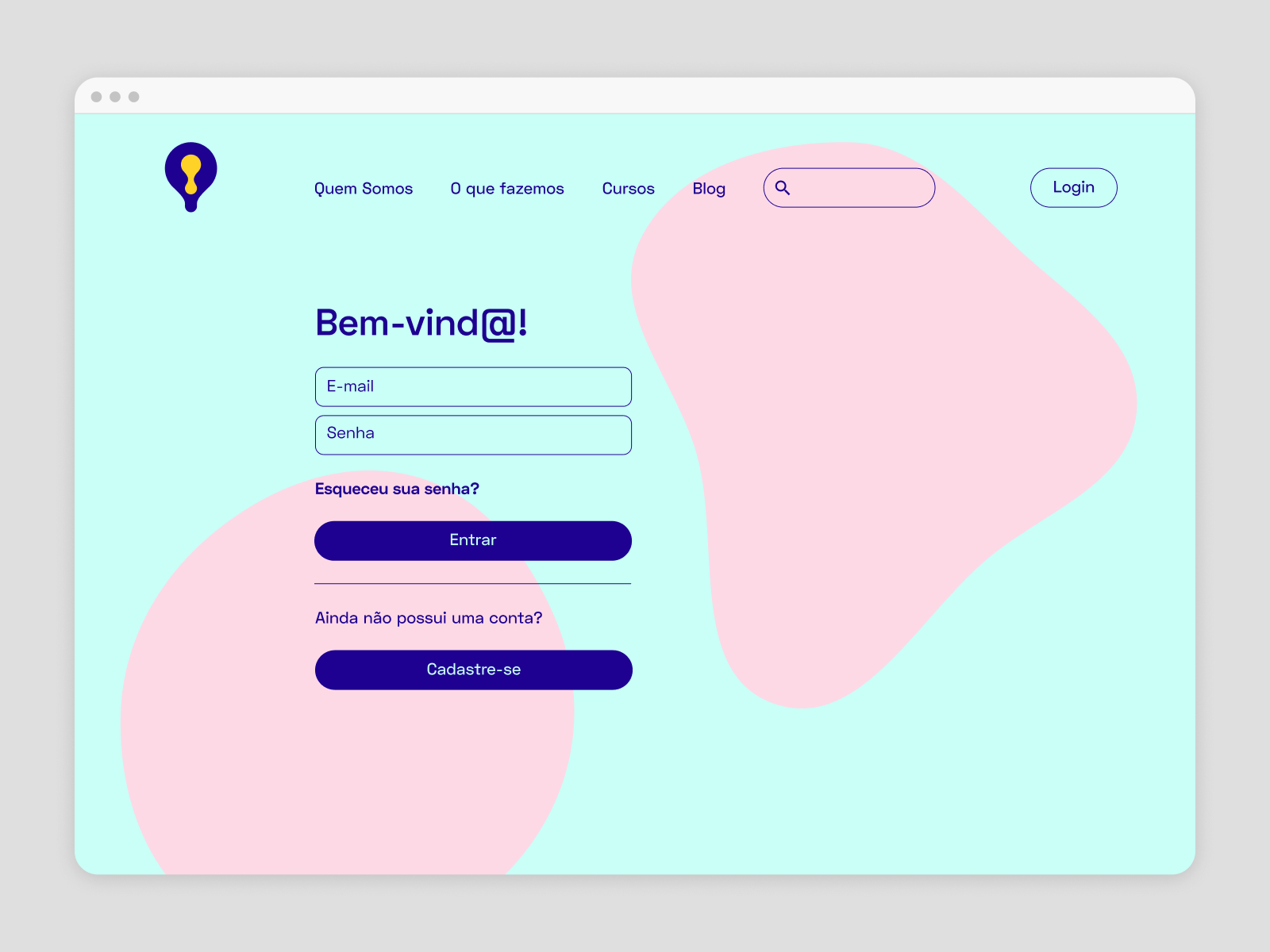 VisualPlug Login Page by Caroline Speridião on Dribbble