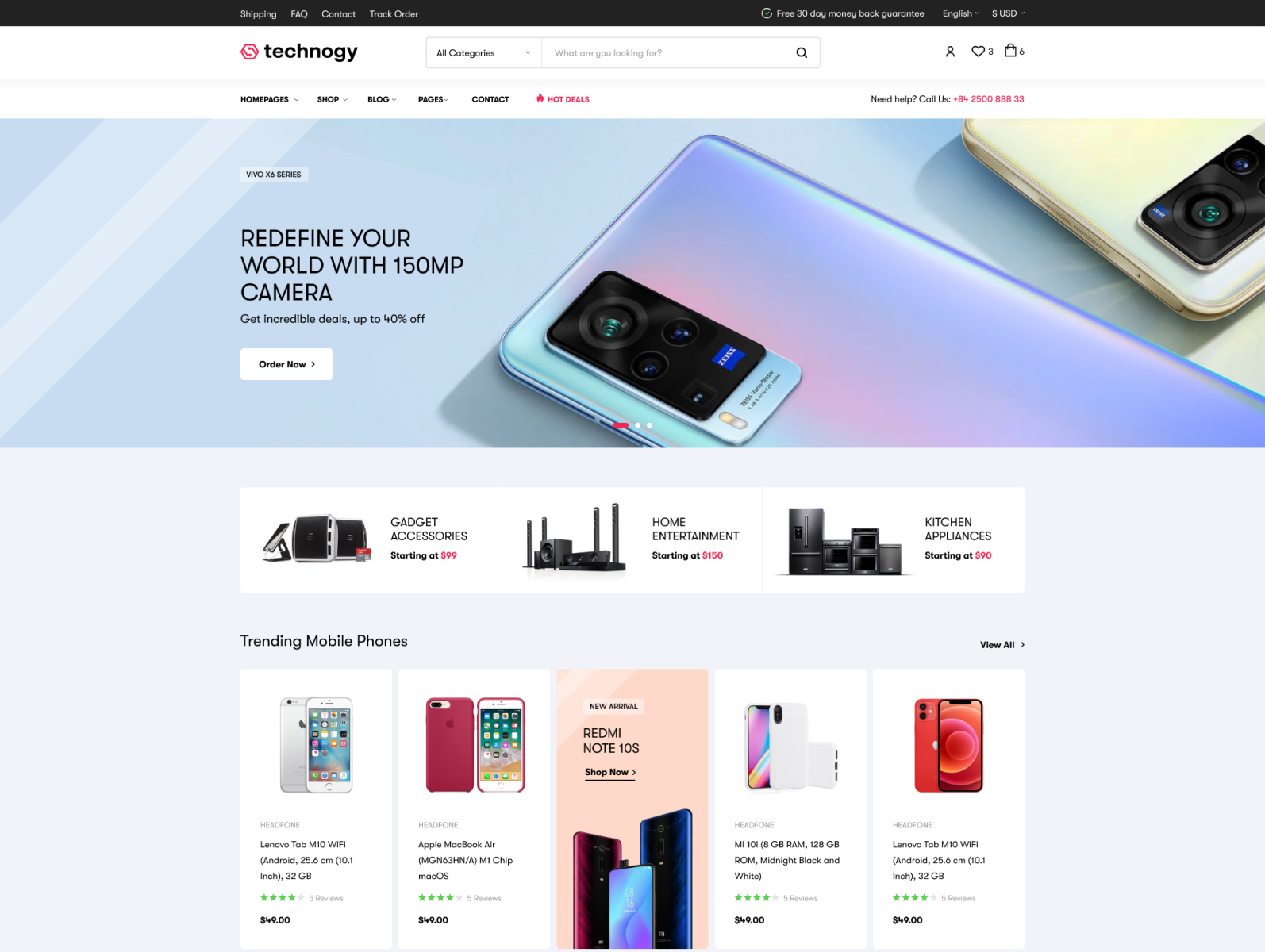 Technocy - Electronics Store WooCommerce Theme by Pavothemes on Dribbble