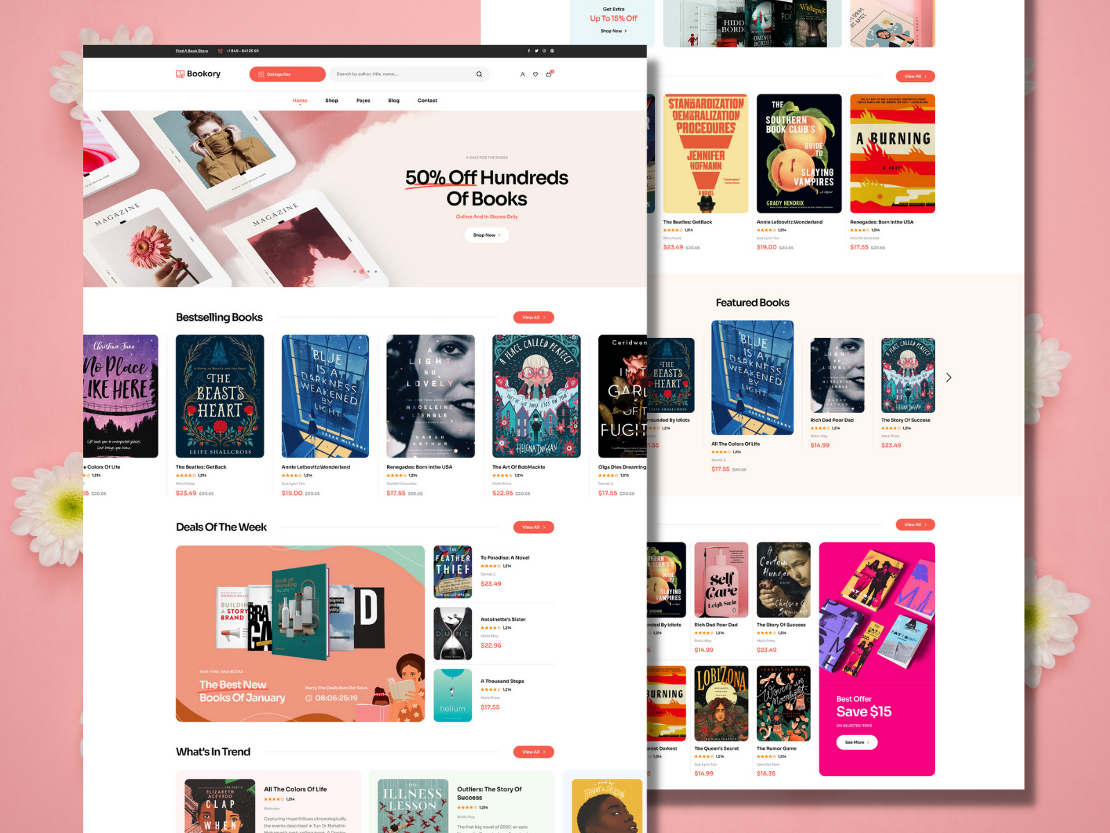 Bookory - Book Store WooCommerce Theme - Pavothemes by Pavothemes on ...