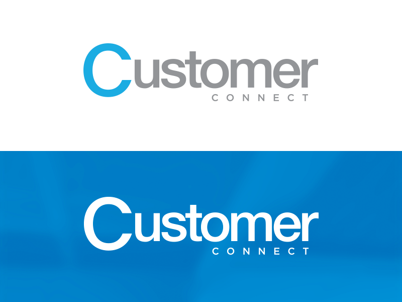 Customer Connect Logo by Brandt Farmer on Dribbble