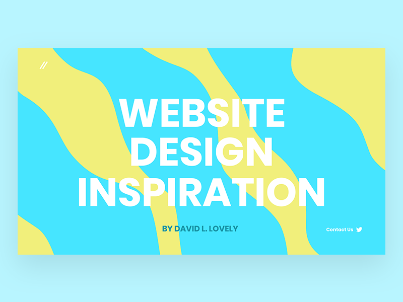 Website Banner by parisa on Dribbble
