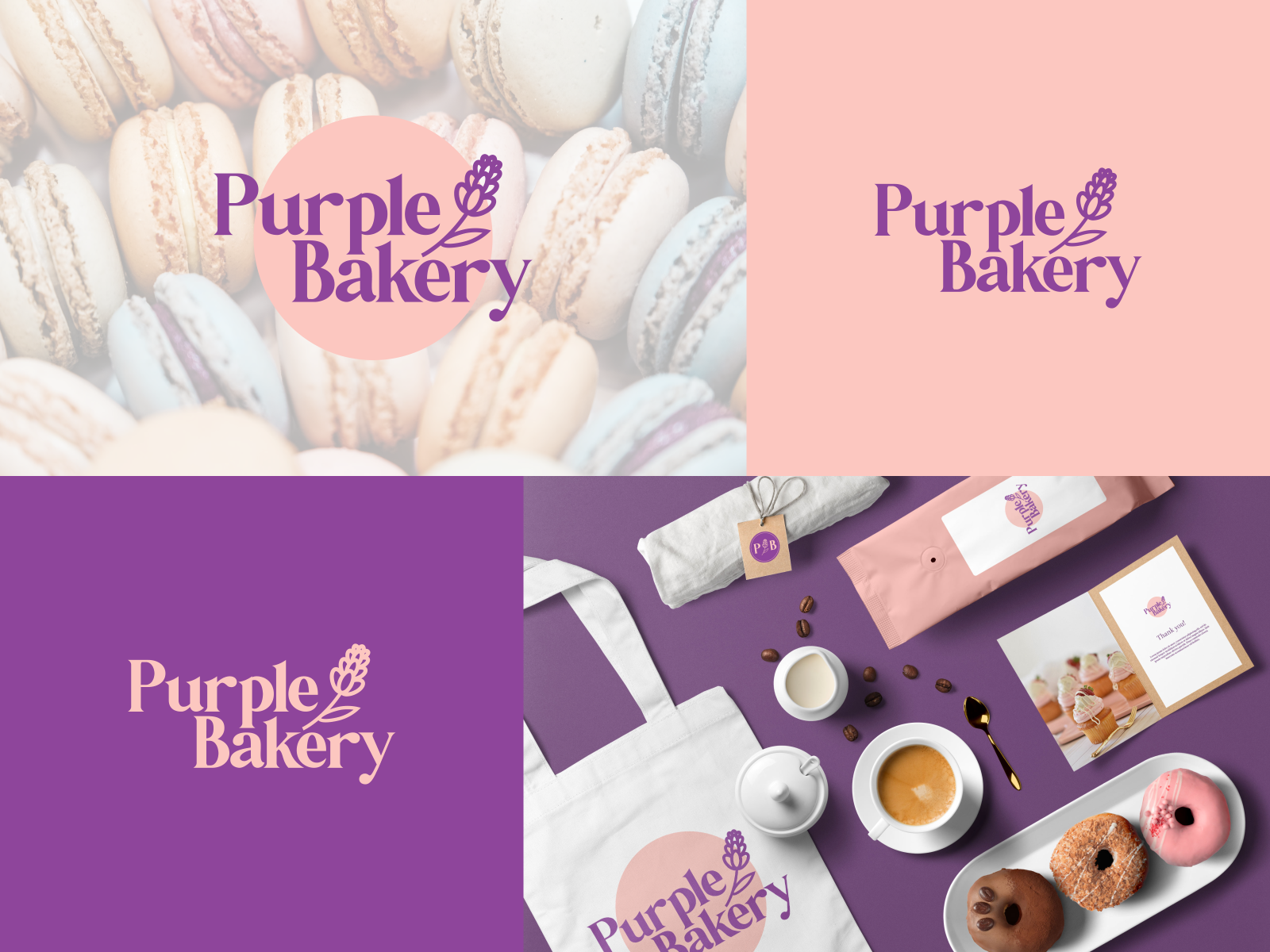 Purple Bakery- Rebrand by Kushanthi Hasinika on Dribbble