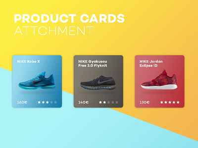 Product cards by Janko Bertoša on Dribbble
