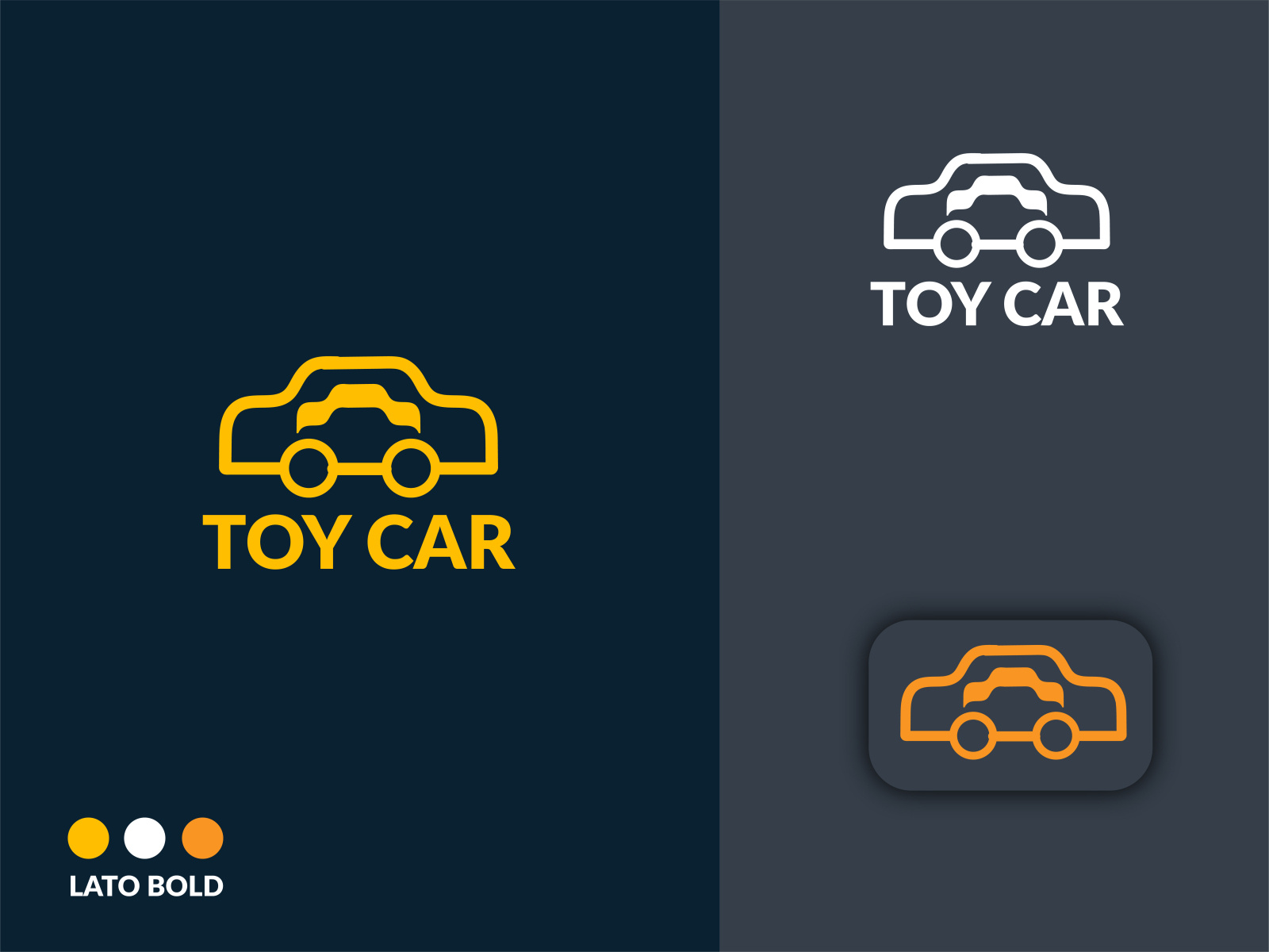 TOY CAR LOGO DESIGN by Yeasir Arafat on Dribbble
