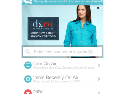 QVC iPhone - Concept by igor on Dribbble