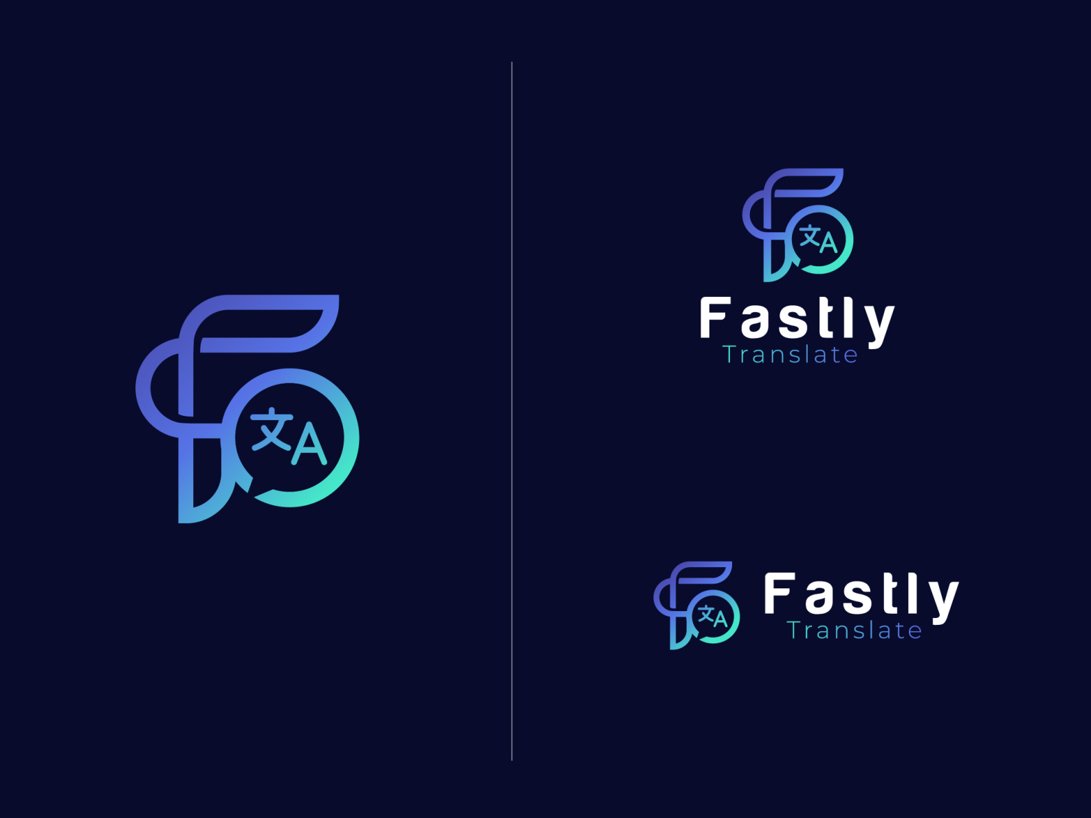 Fastly translate brand identity by Bidyut Kumar on Dribbble