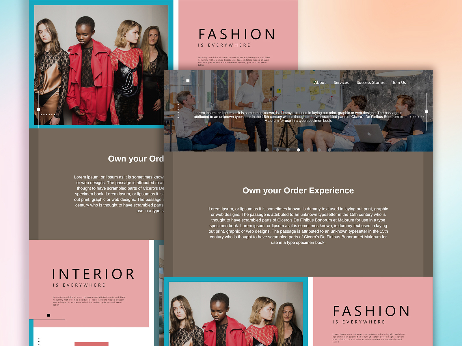 Fashion Website Ui Design by Tamanna Afroz on Dribbble