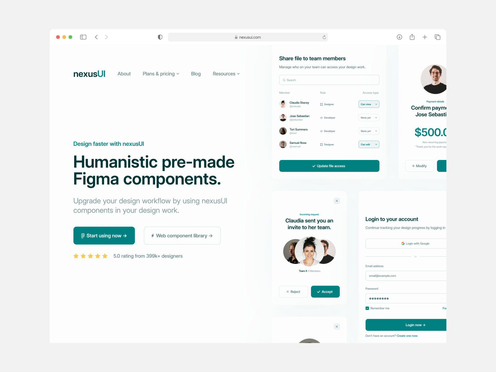 NexusUI Concept by Kevin Manjit on Dribbble