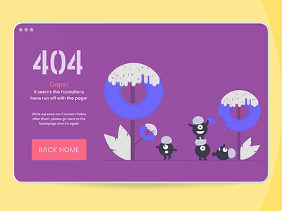 Error Page Design by Jessica Tagbajumi on Dribbble