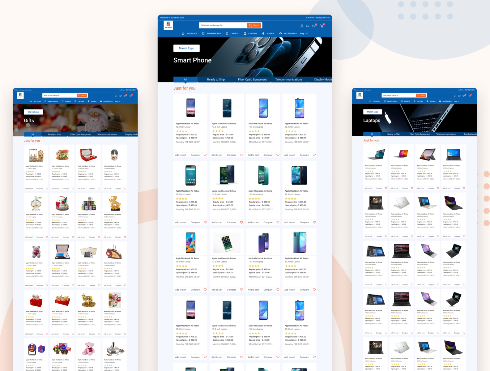 Product Page E-commerce by techTsoft on Dribbble