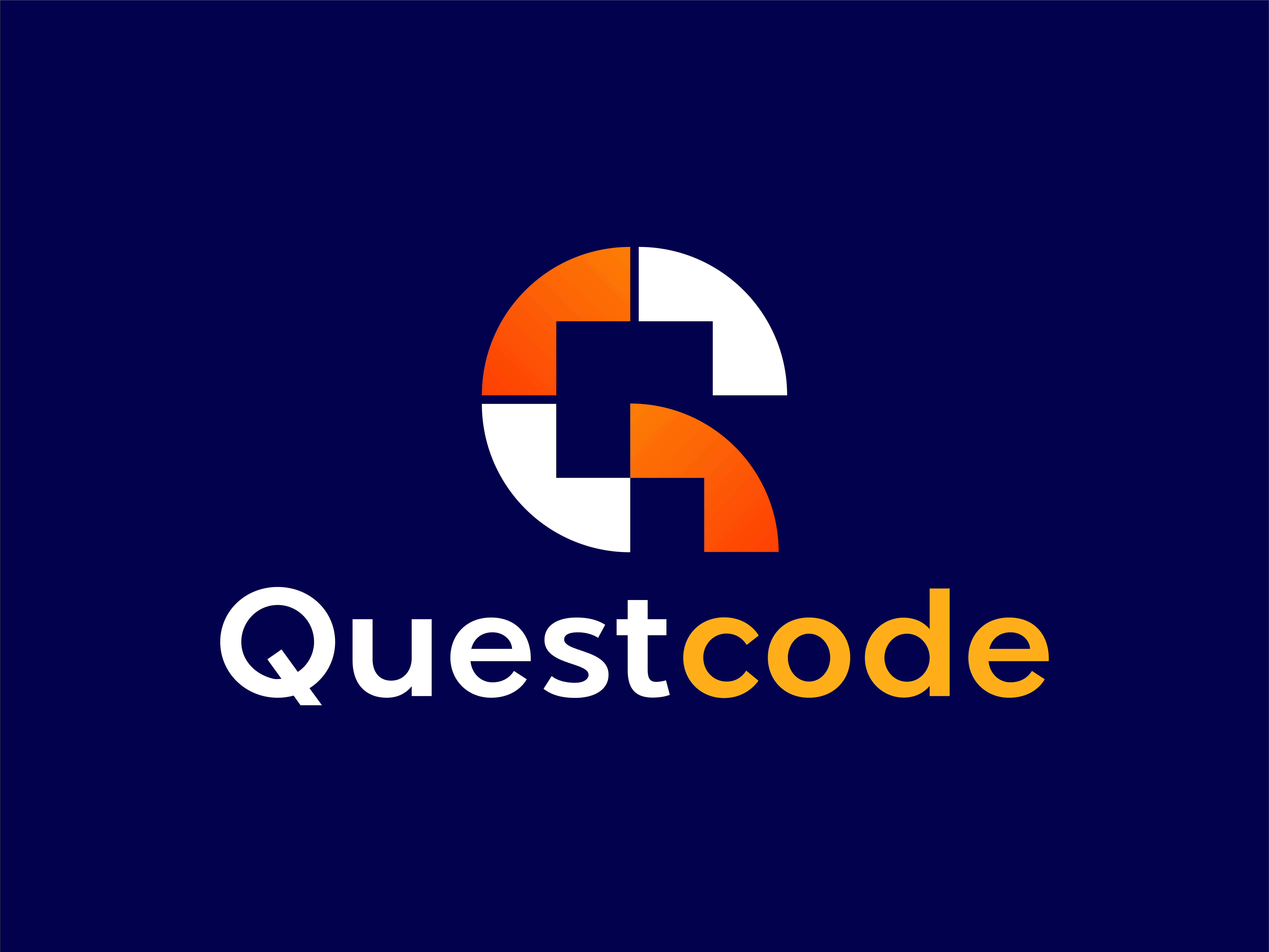 Questcode Logo Design by Mahjabin Afrin on Dribbble
