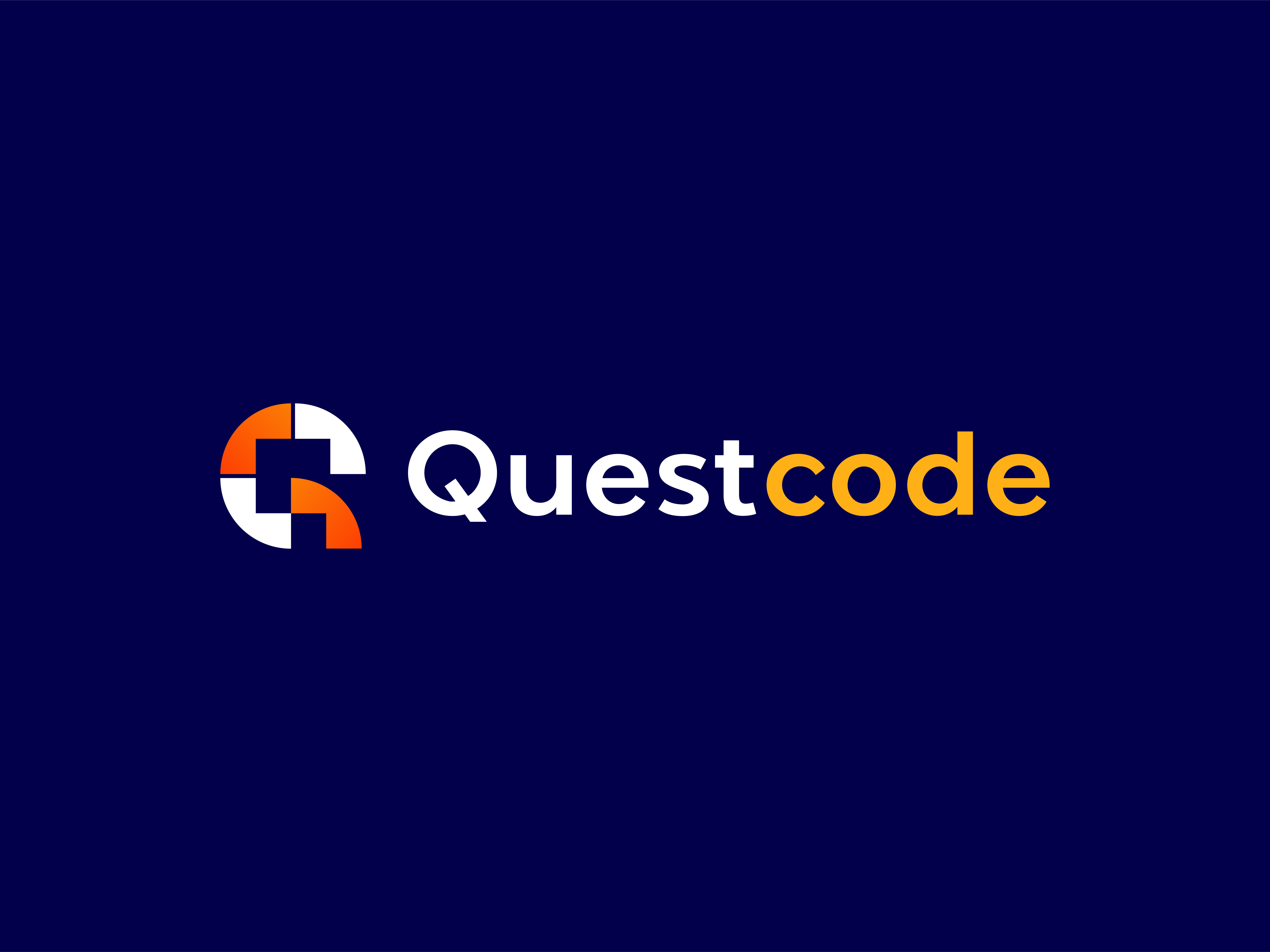 Questcode Logo Design by Mahjabin Afrin on Dribbble