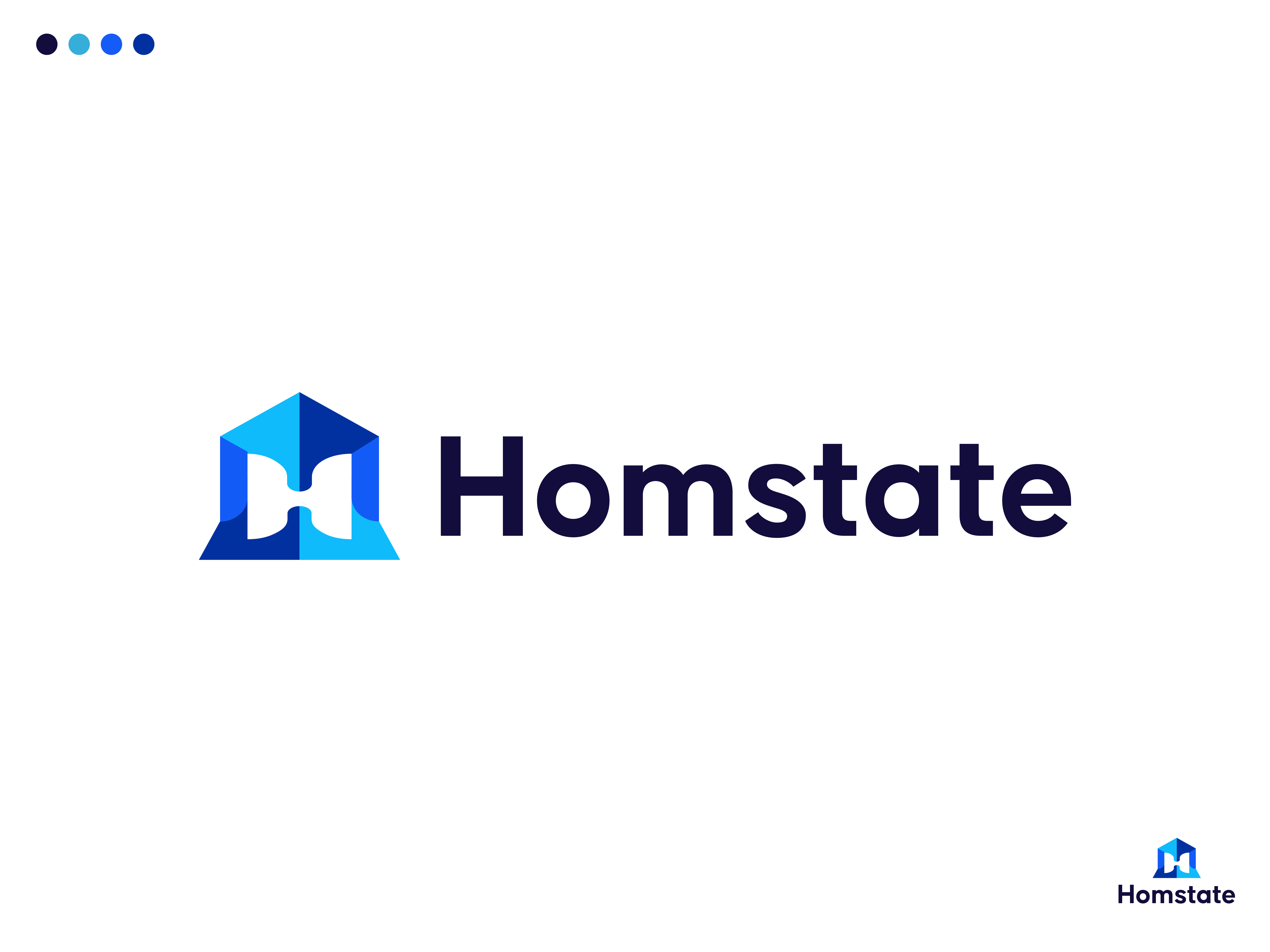 Homstate Logo Concept by Mahjabin Afrin on Dribbble