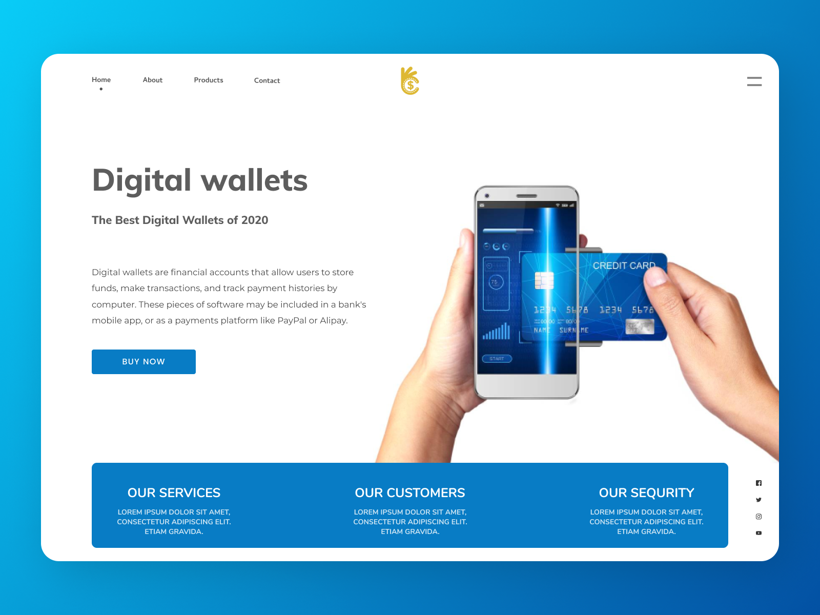 Digital Wallet by Alvin on Dribbble
