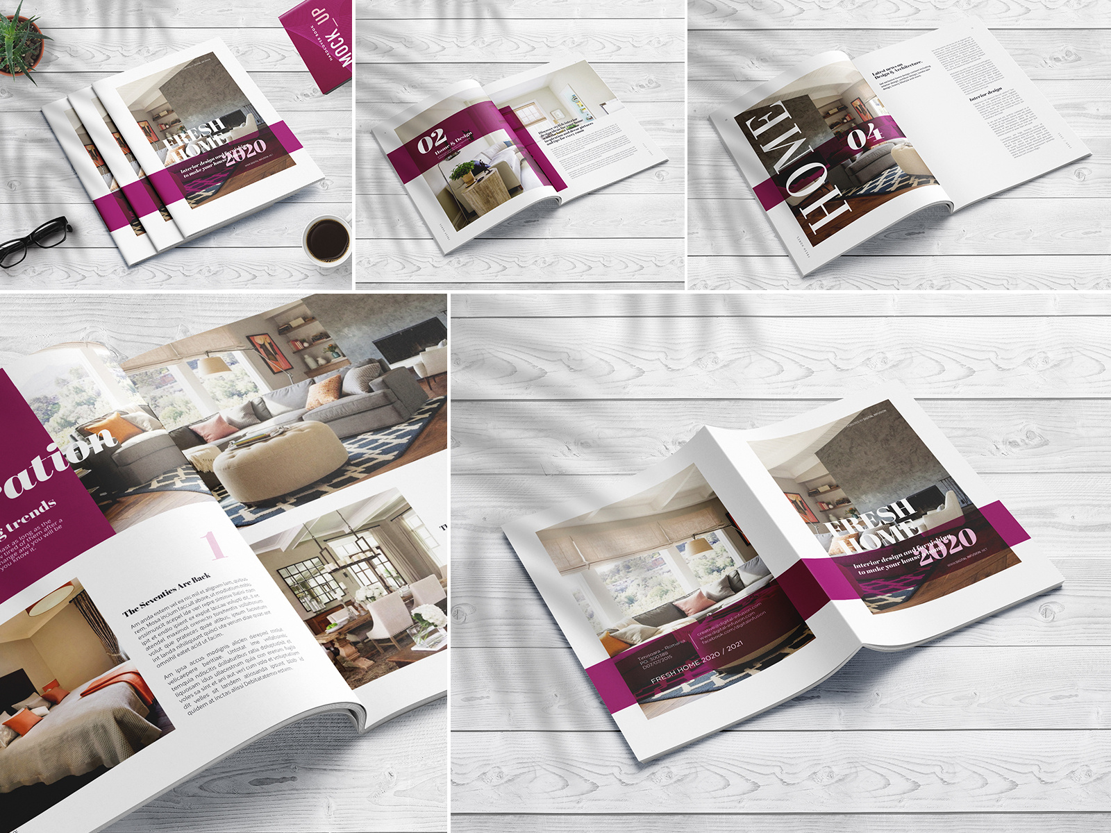 Interior Design Brochure Catalog by Amal Kabichi on Dribbble