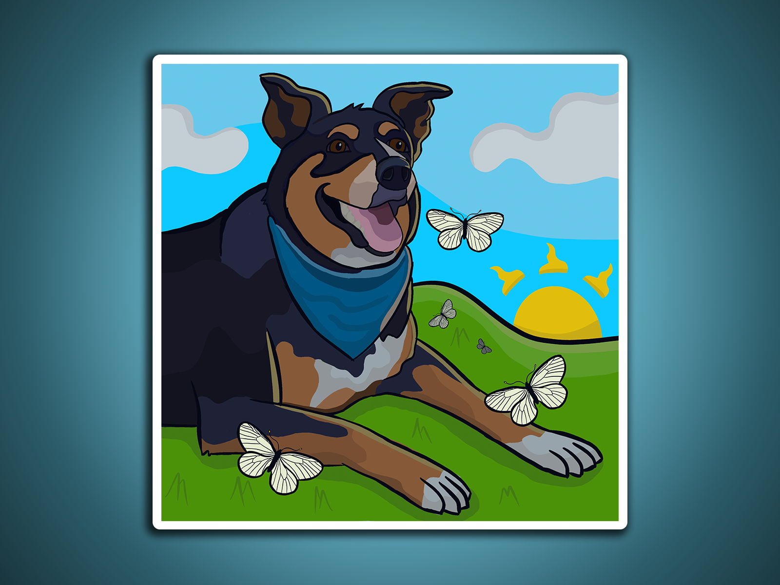 An illustration of Blackjack by Dominic Maccarone on Dribbble