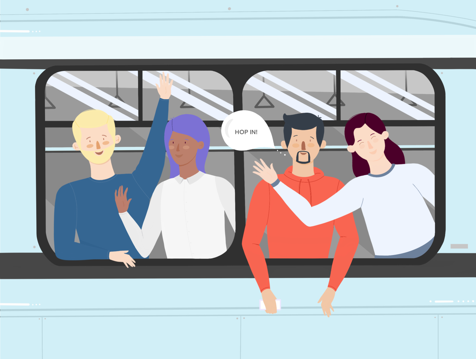 Hopin Graphics by Honey A. Anvarova on Dribbble